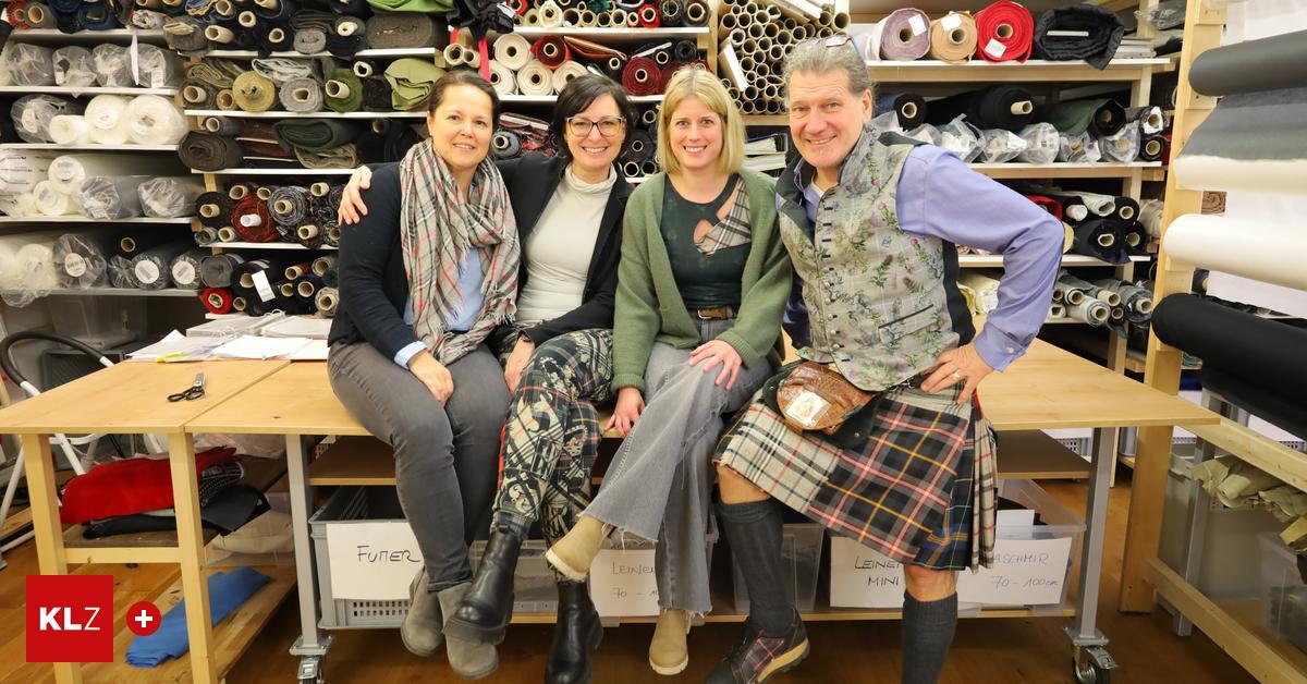 Dieser Trachtenproduzent öffnet seine Schneiderei für Interessierte