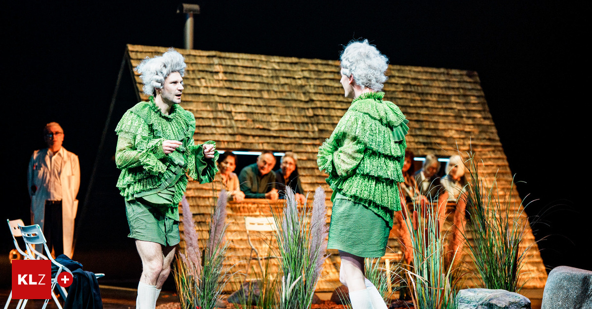 Nachtkritik Graz: Im Altersheim sind Molière und Shakespeare los