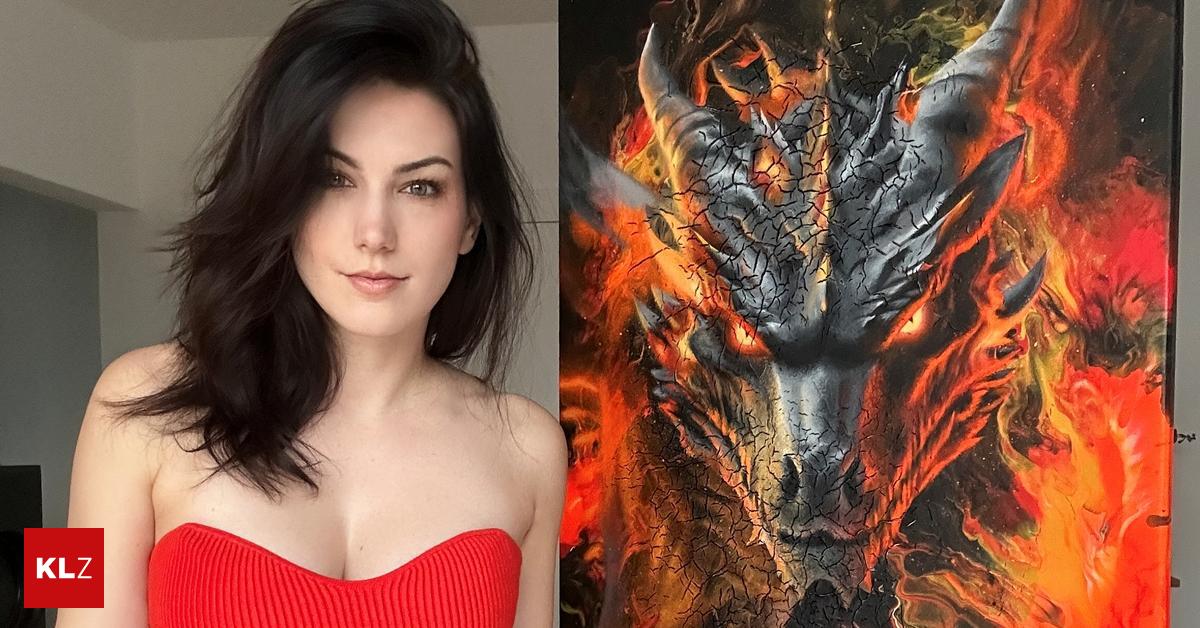 320.000 Follower: Grazer Künstlerin begeistert Tausende mit Acrylbildern