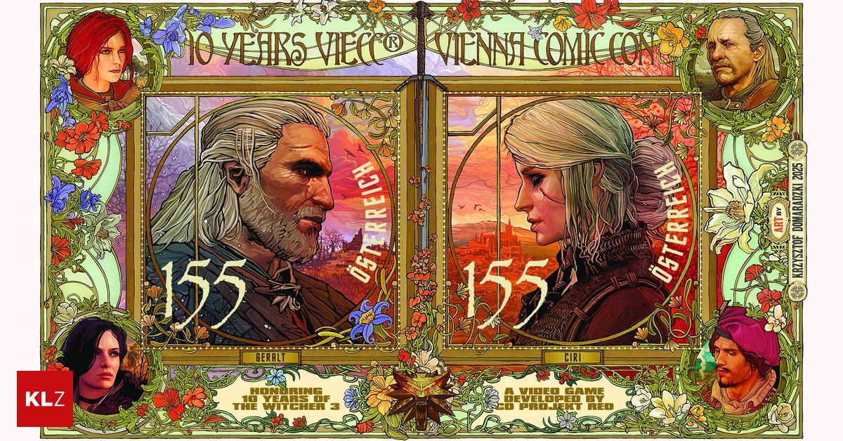 The Witcher 3: Post bringt erste Videospiel-Briefmarke raus