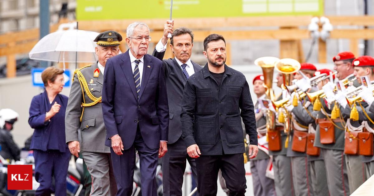 Selensky in Wien: Ein Besuch als Bekenntnis zur Ukraine