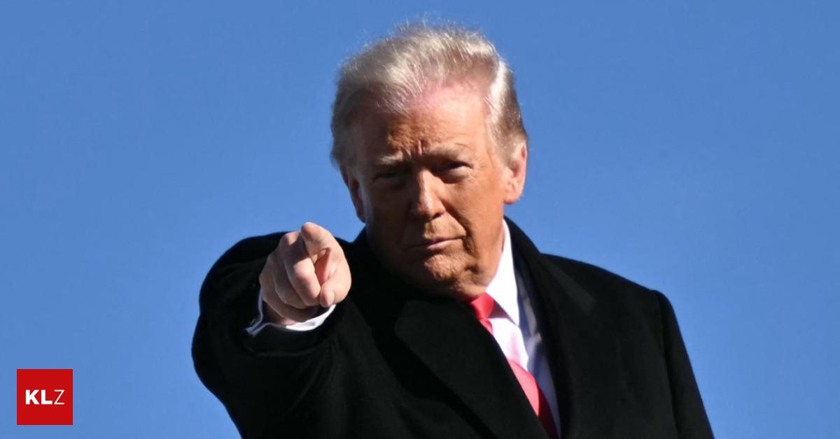 US-Präsident Trump droht Iran erneut mit schwerem Militärschlag