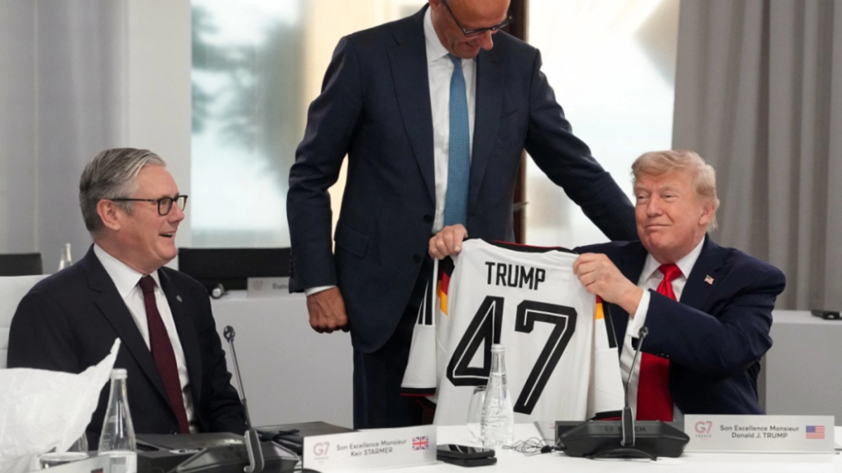 Evian-les-Bains/Washington/Berlin: Merz schenkt Trump deutsches ...