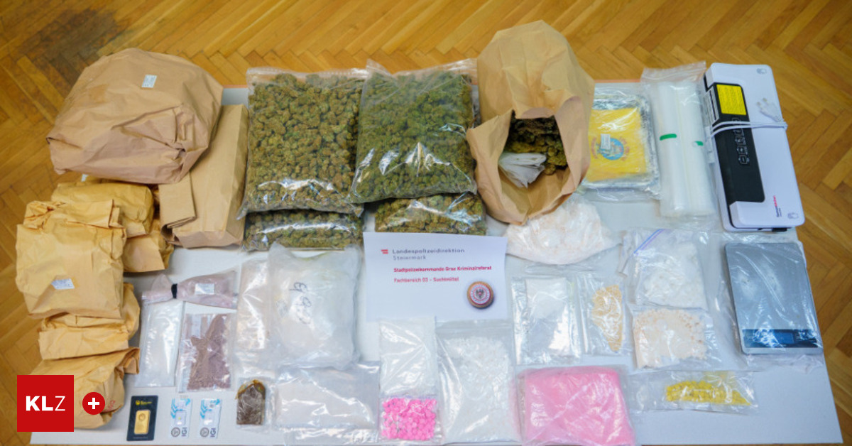 Graz: Operation "Haribo" zerschlug Drogen-Ring in der Steiermark