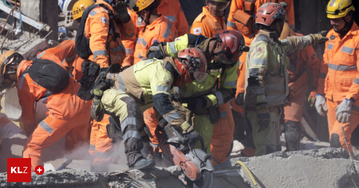 Rio de Janeiro: Tote nach Einsturz von Pflegeheim in Brasilien