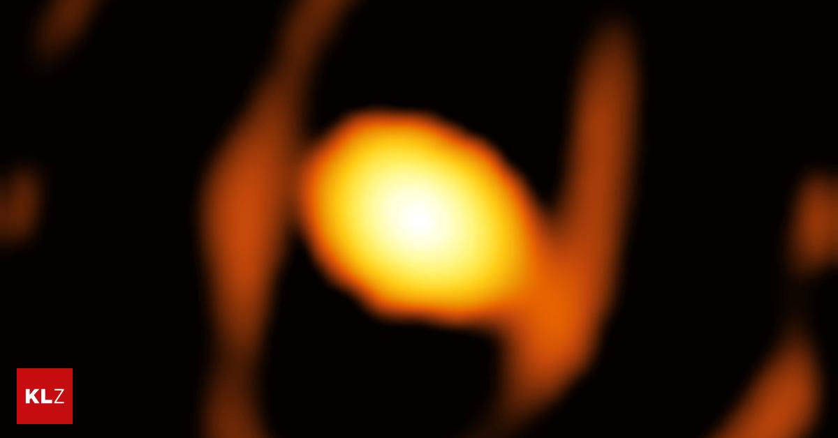 WOH G64: Erste Nahaufnahme von Stern außerhalb unserer Galaxie gelang