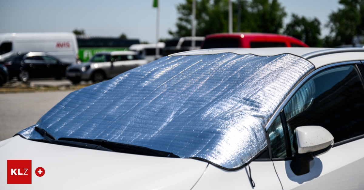Wien: Hitzefalle Auto: Binnen 15 Minuten auf 45 Grad