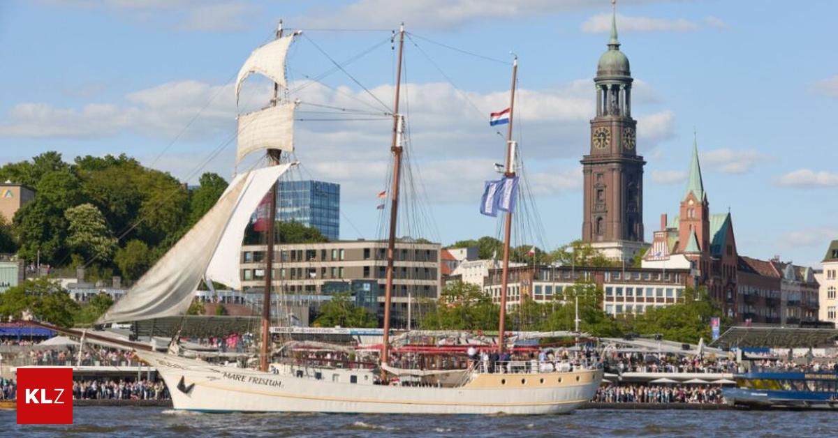 Kabelbrand als Ursache: Traditions-Segelschiff brannte im Hamburger Hafen