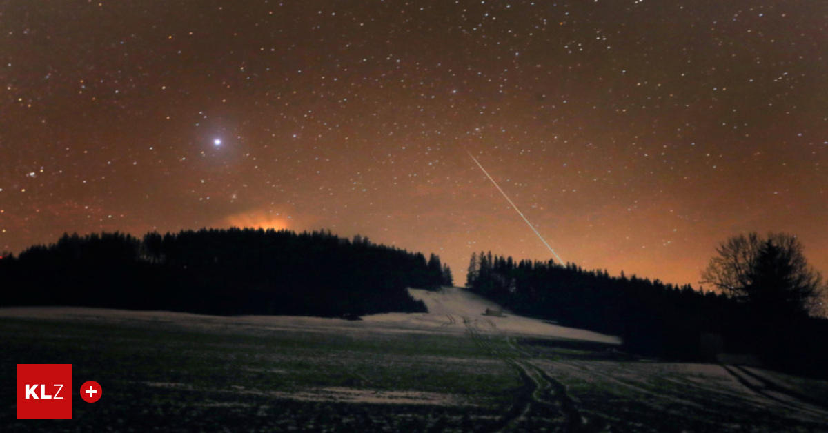 Wien/Heidelberg/Berlin: Höhepunkt am 14.12.: Meteorstrom der Geminiden ...