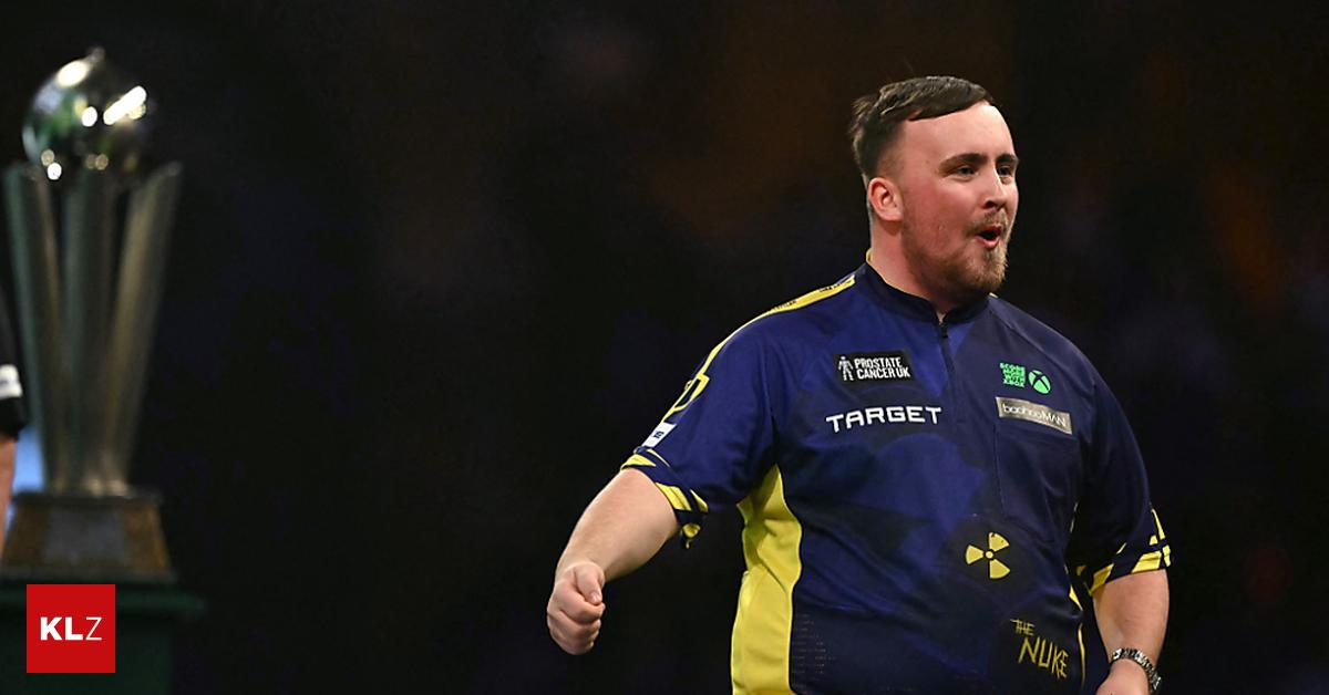 Luke Littler krönt sich mit 17 Jahren erstmals zum Weltmeister