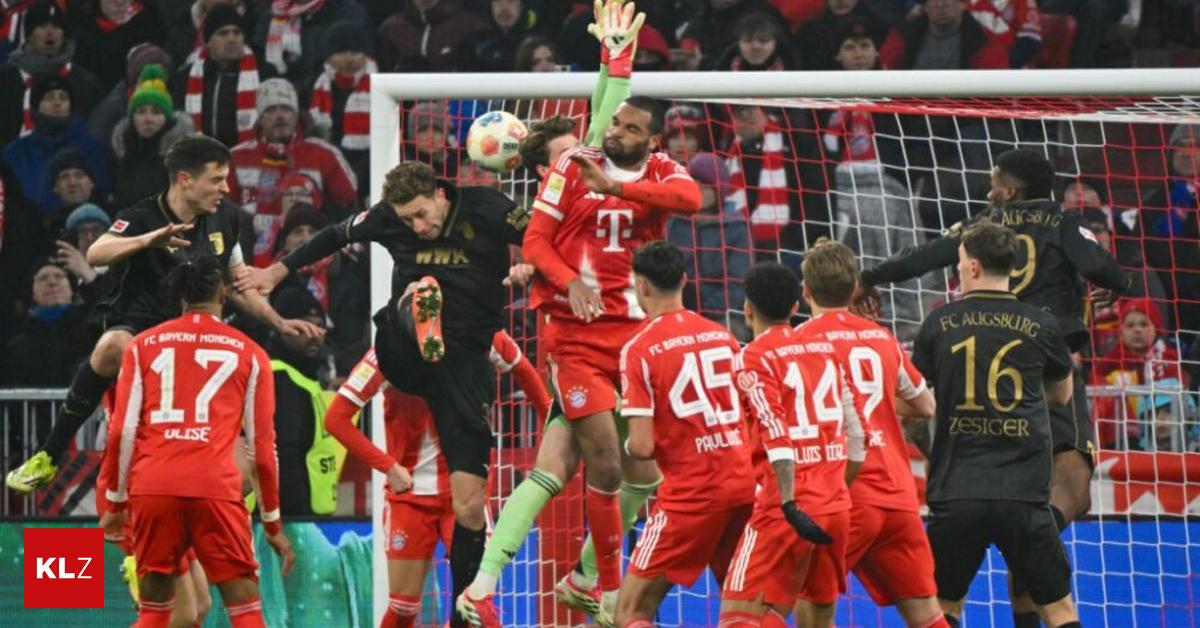 München: Erste Liga-Saisonpleite für Bayern - Heim-1:2 gegen Augsburg