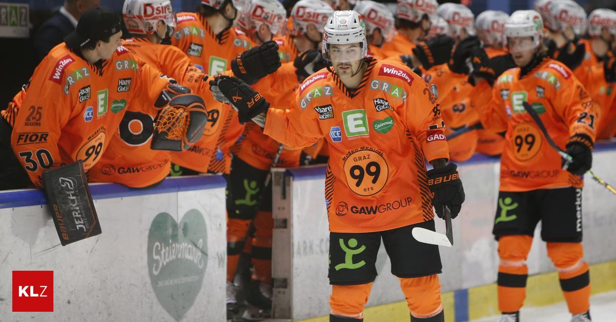ICE Hockey League: Graz 99ers gaben 2:0-Führung aus der Hand, gewannen ...