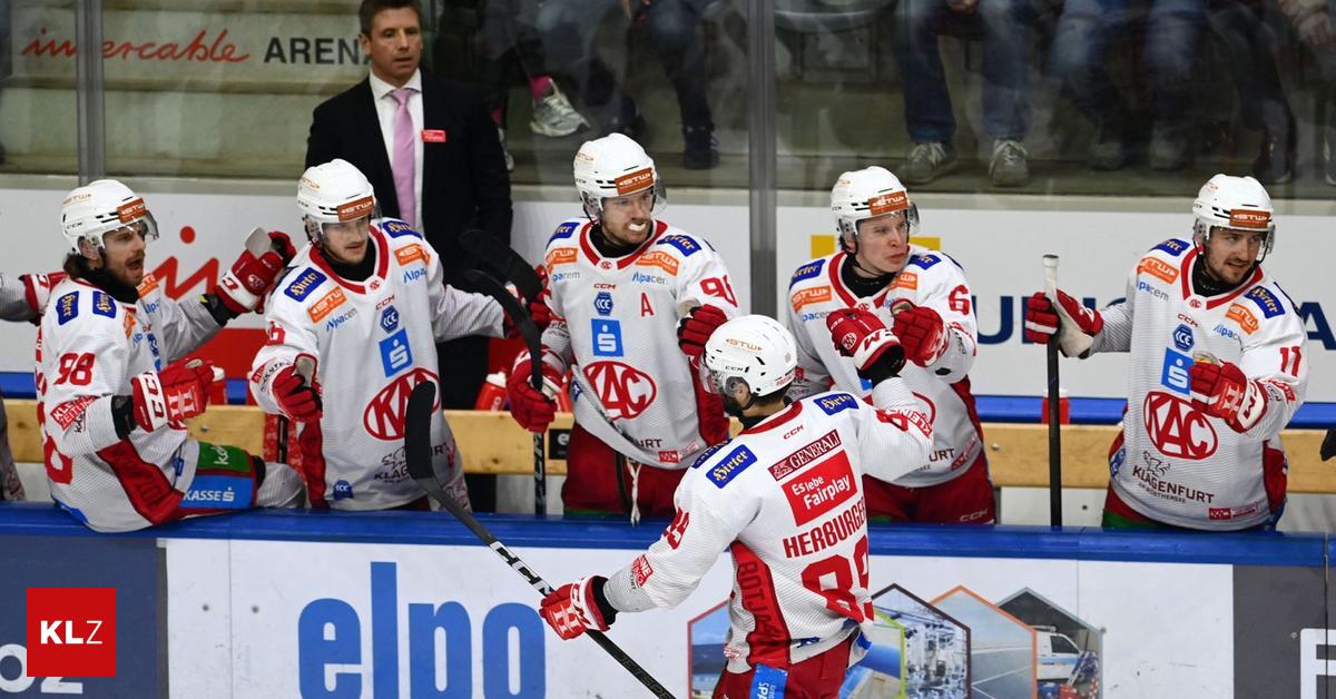 Pustertal – KAC 1:3: Im zweiten Anlauf ließen die Rotjacken nicht mehr ...