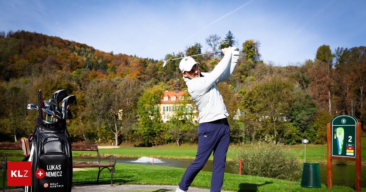 Golf-Profi Lukas Nemecz: Eine Runde auf seinem „Spielplatz“ in Andritz ...