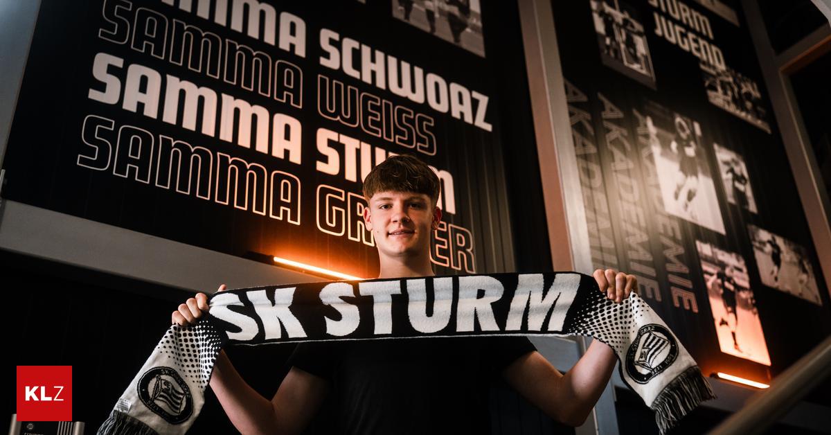 Trotz lukrativer Angebote: Nachwuchstalent Luca Weinhandl bekennt sich langfristig zum SK Sturm