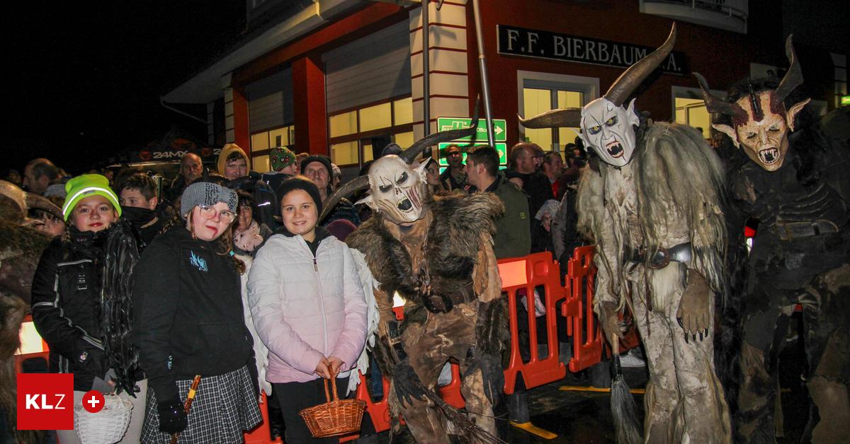 Bierbaum am Auersbach : Perchtenlauf für Familien
