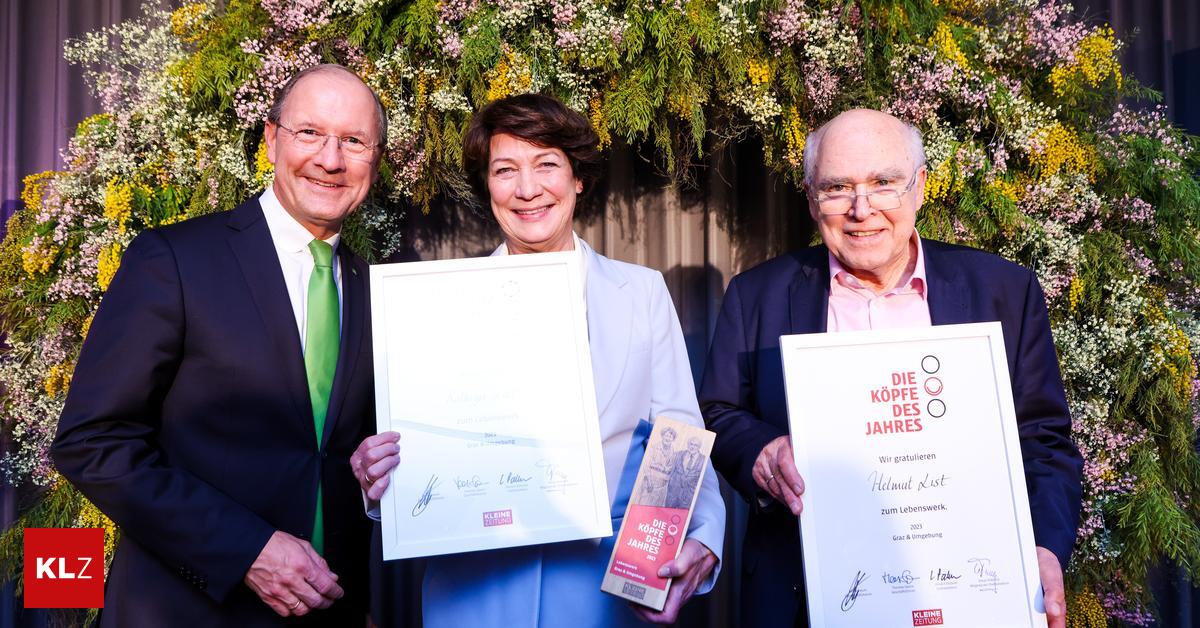 Köpfe des Jahres/Lebenswerk: Kathryn und Helmut List: Sie machen Graz ...