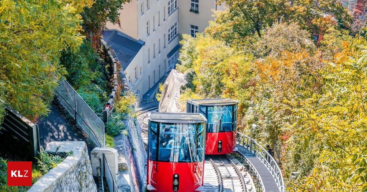 Revision: Grazer Schloßbergbahn steht ab heute für einen Monat still