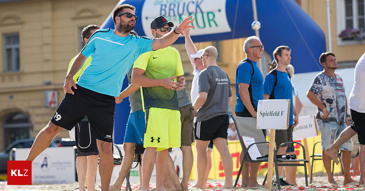 In Bruck spielen sich fast 200 Teams den Boccia-Titel aus