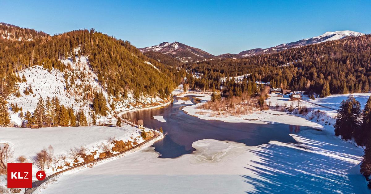 Steirischer Kältepol: Minus 30 Grad sind an diesem See keine Seltenheit