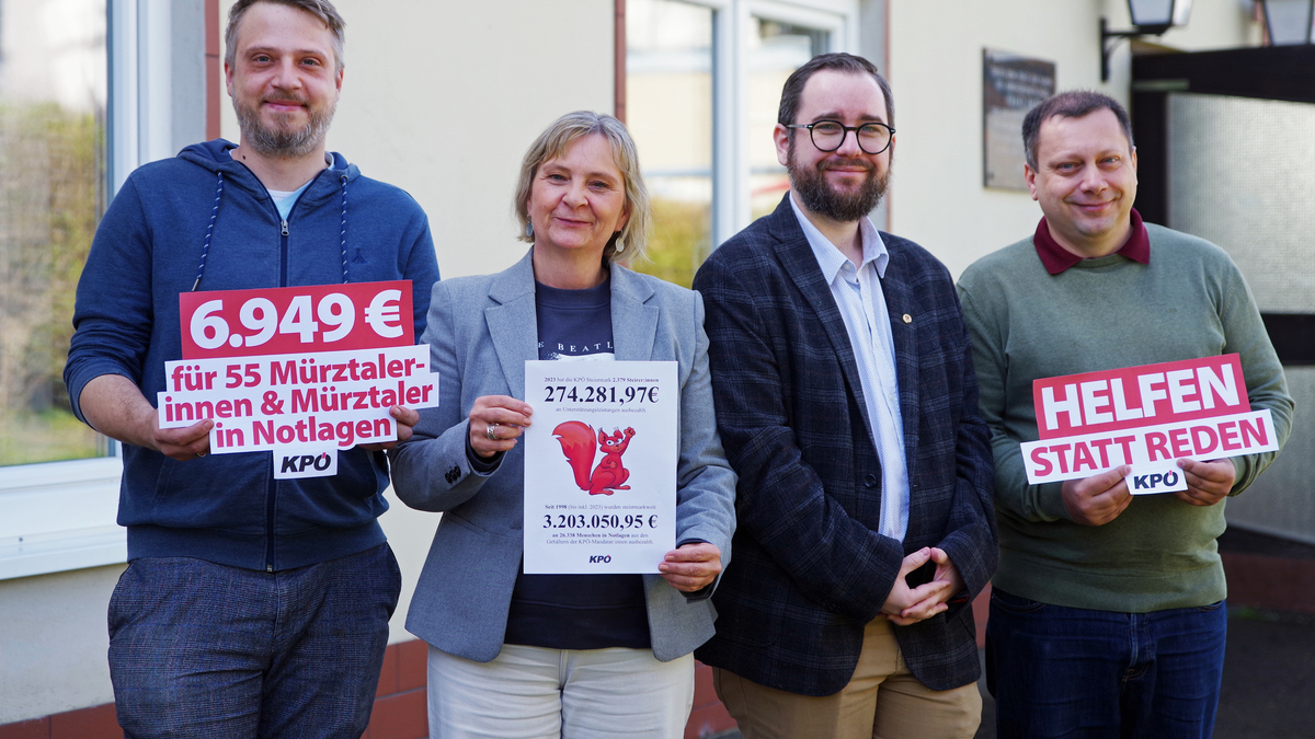 Tag der offenen Konten: KPÖ half Menschen in Notlagen mit fast 7000 Euro