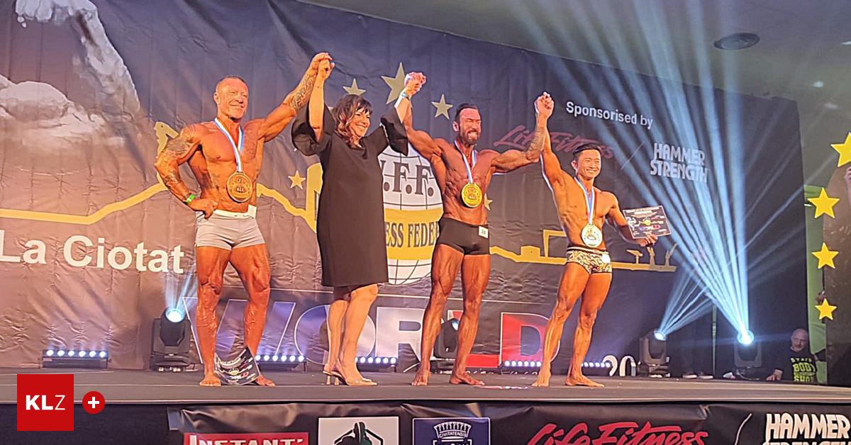 Markus Fuchs aus Fürstenfeld ist Weltmeister im Bodybuilding