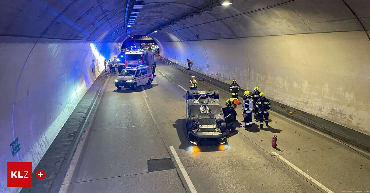 Sie Bemerken Im Tunnel Einen Unfall