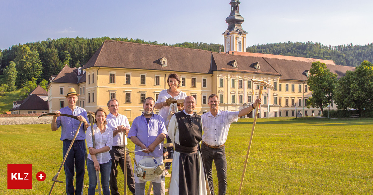 Stift Rein widmet sich am Tag des Denkmals dem Handwerk "Kalklöschen"