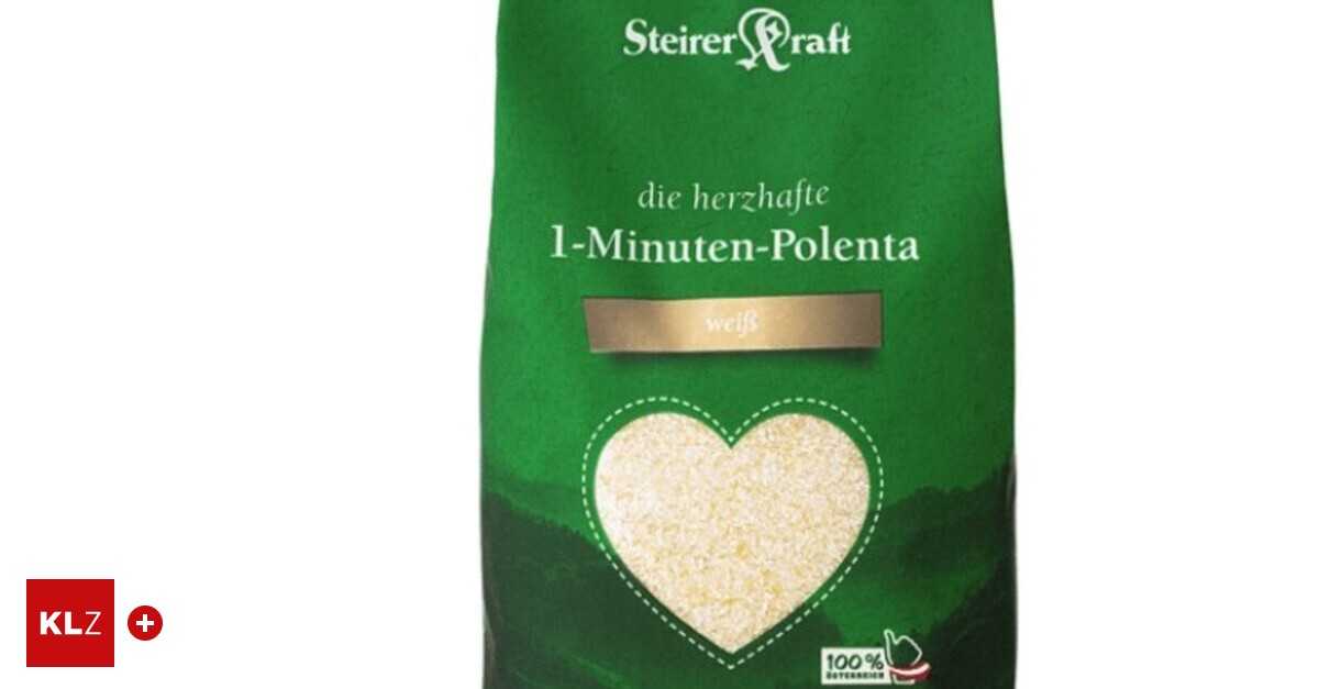 Warenrückruf: Verzehr kann zu Übelkeit führen: Polenta-Produkt muss ...