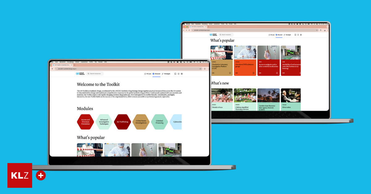 Synthetische Drogen: Wie Grazer Technologie den UN im Drogenkampf hilft