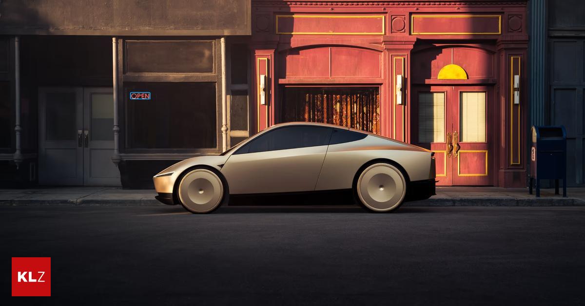 Produktion soll 2026 starten: Tesla stellt Robotaxi „Cybercab“ und ...